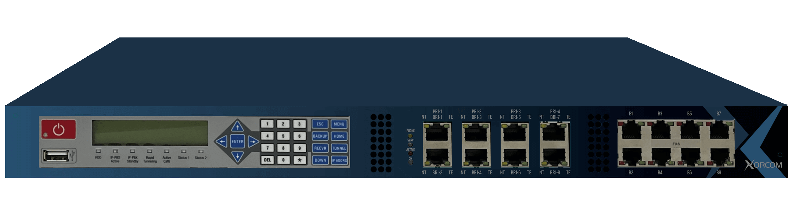 Xorcom CXW4000 Blue Steel X High-Capacity PBX | Kital